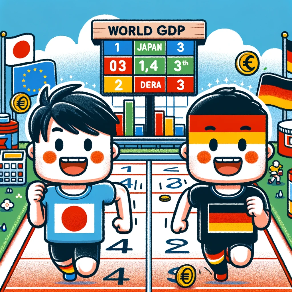 日本の経済力、4位にダウン… - こども経済メディア キッズノミクス ｜大切なこと、しっかり、きちんと。